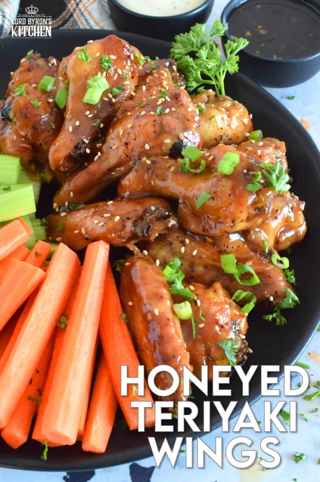 Honeyed Teriyaki Wings - Lord Byron's Kitchen