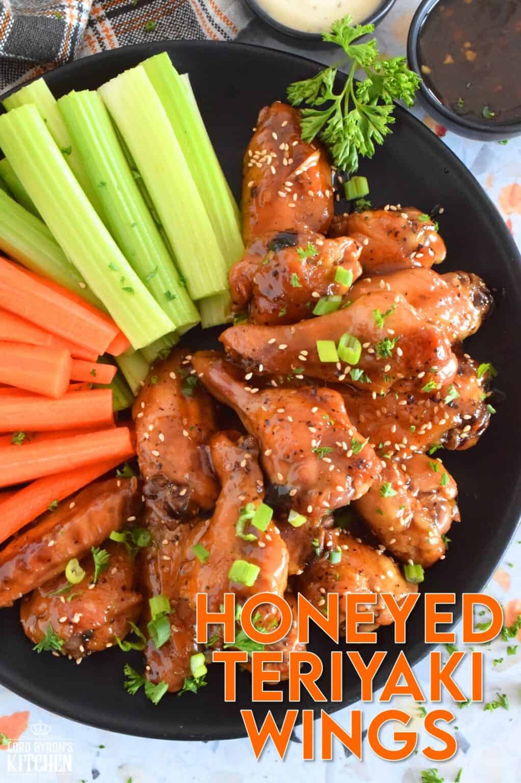 Honeyed Teriyaki Wings - Lord Byron's Kitchen