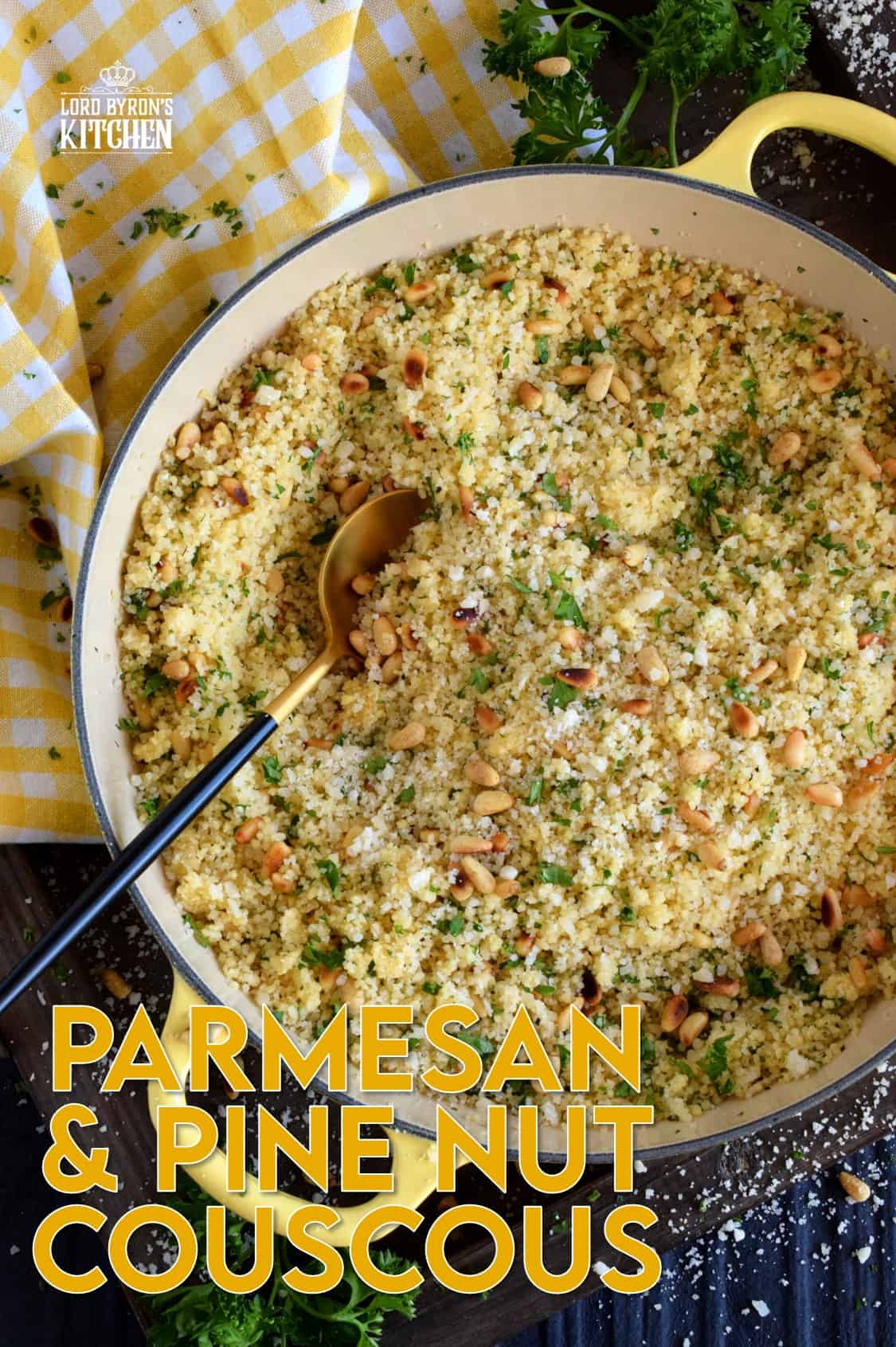 Parmesan and Pine Nut Couscous - Lord Byron's Kitchen