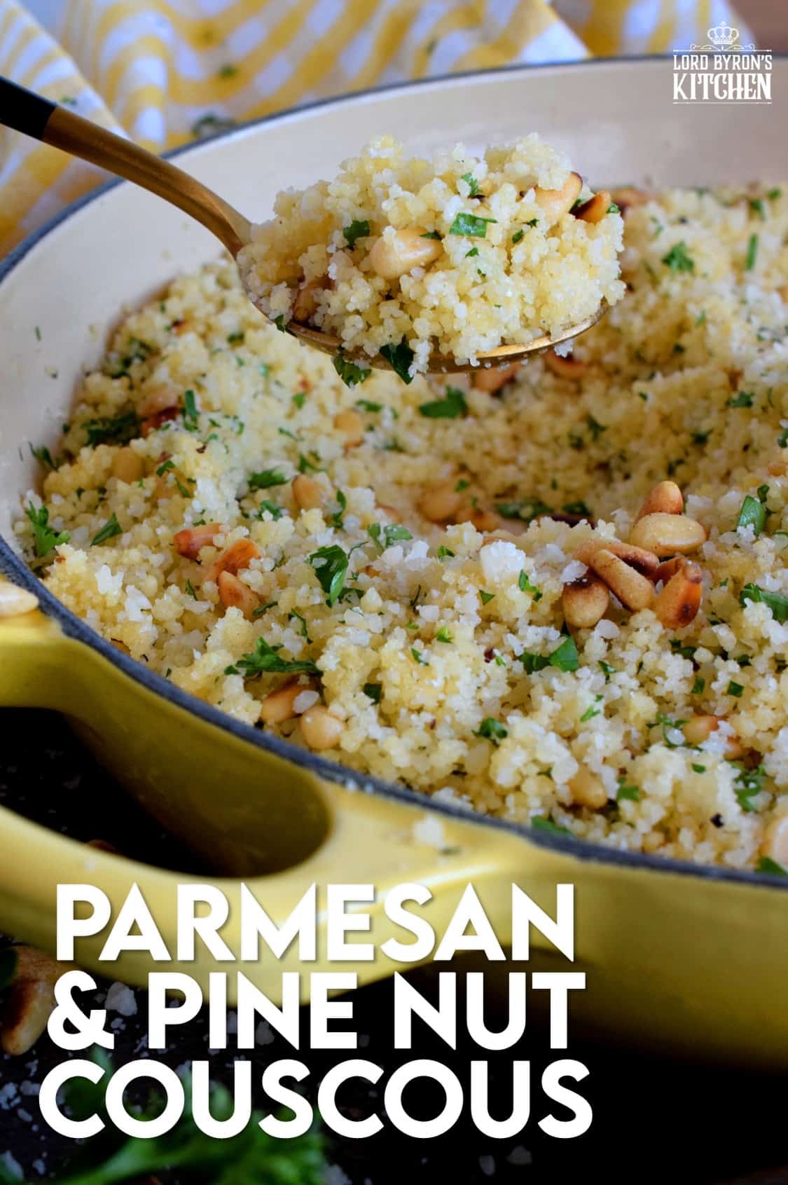 Parmesan and Pine Nut Couscous - Lord Byron's Kitchen