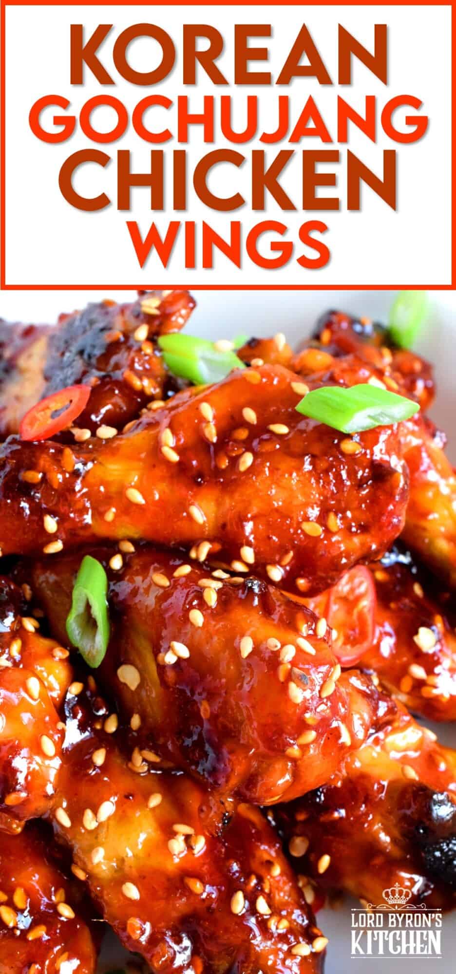 Korean Gochujang Chicken Wings - Lord Byron's Kitchen
