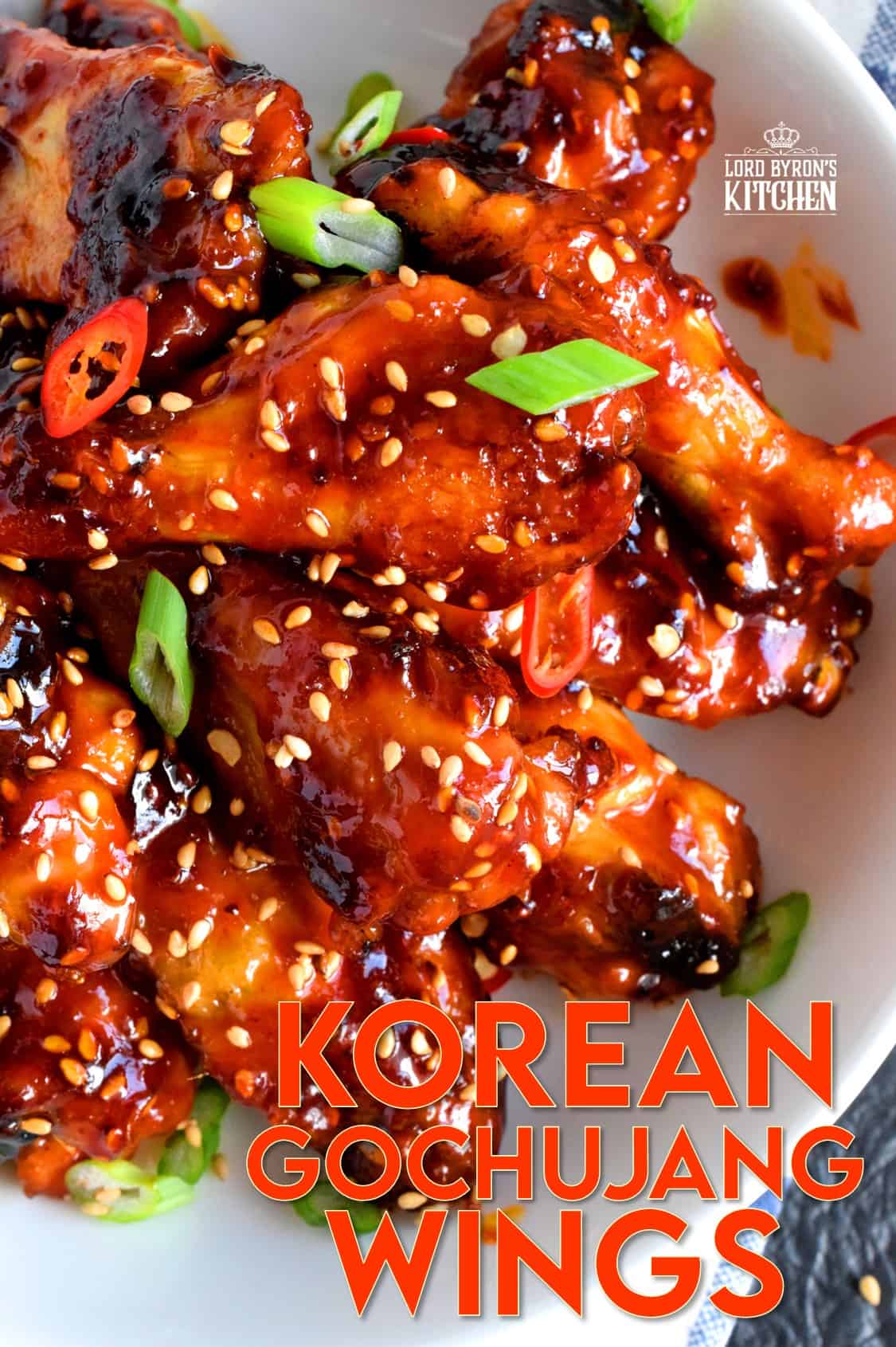 Korean Gochujang Chicken Wings - Lord Byron's Kitchen