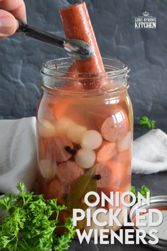 Onion Pickled Wieners Lord Byron s Kitchen