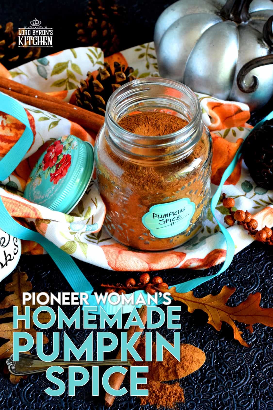 Pioneer Woman's Homemade Pumpkin Spice - Lord Byron's Kitchen