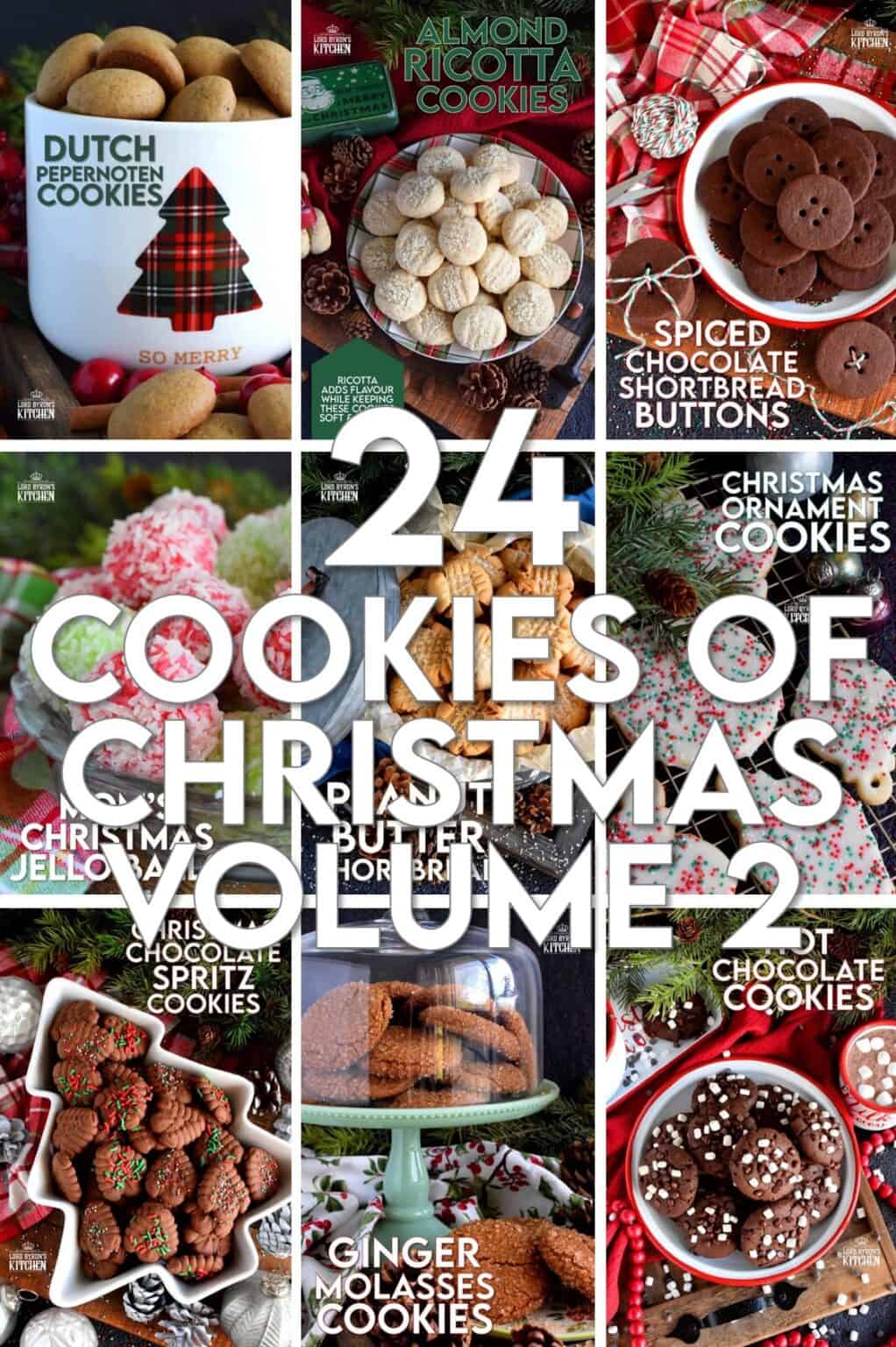 Lord Byron's 24 Cookies of Christmas - Volume 2 - Lord Byron's Kitchen