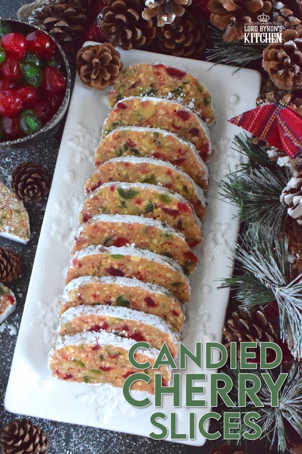 Candied Cherry Slices - Lord Byron's Kitchen