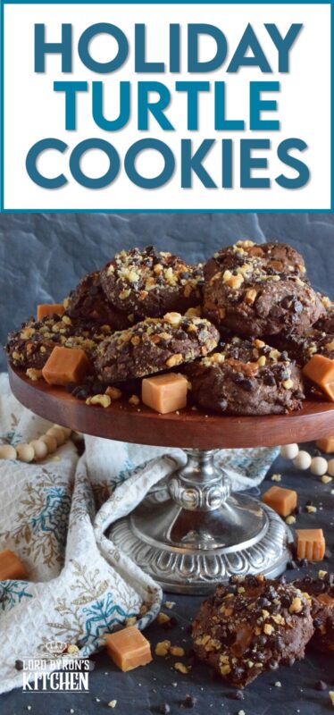 Holiday Turtle Cookies - Lord Byron's Kitchen