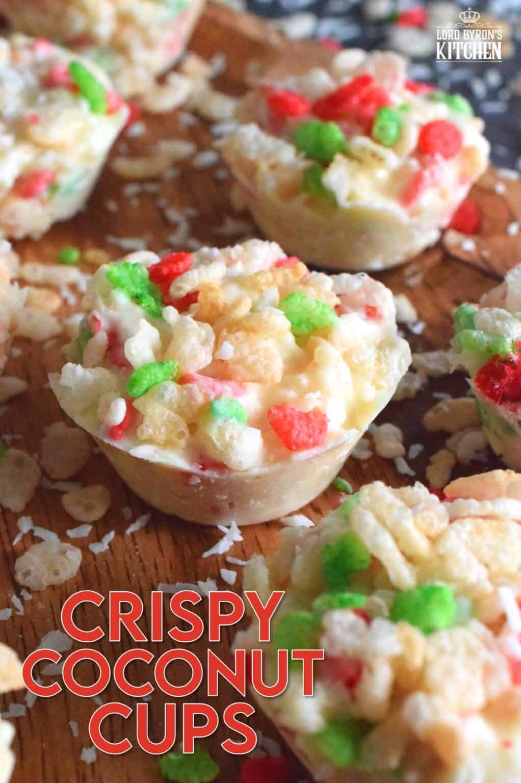 Crispy Coconut Cups - Lord Byron's Kitchen