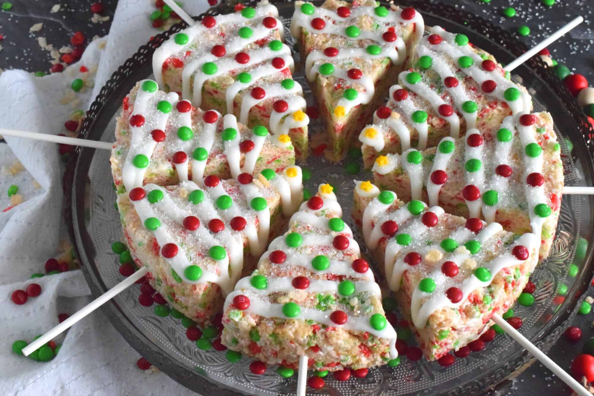 Festive Christmas Tree Pops - Lord Byron's Kitchen