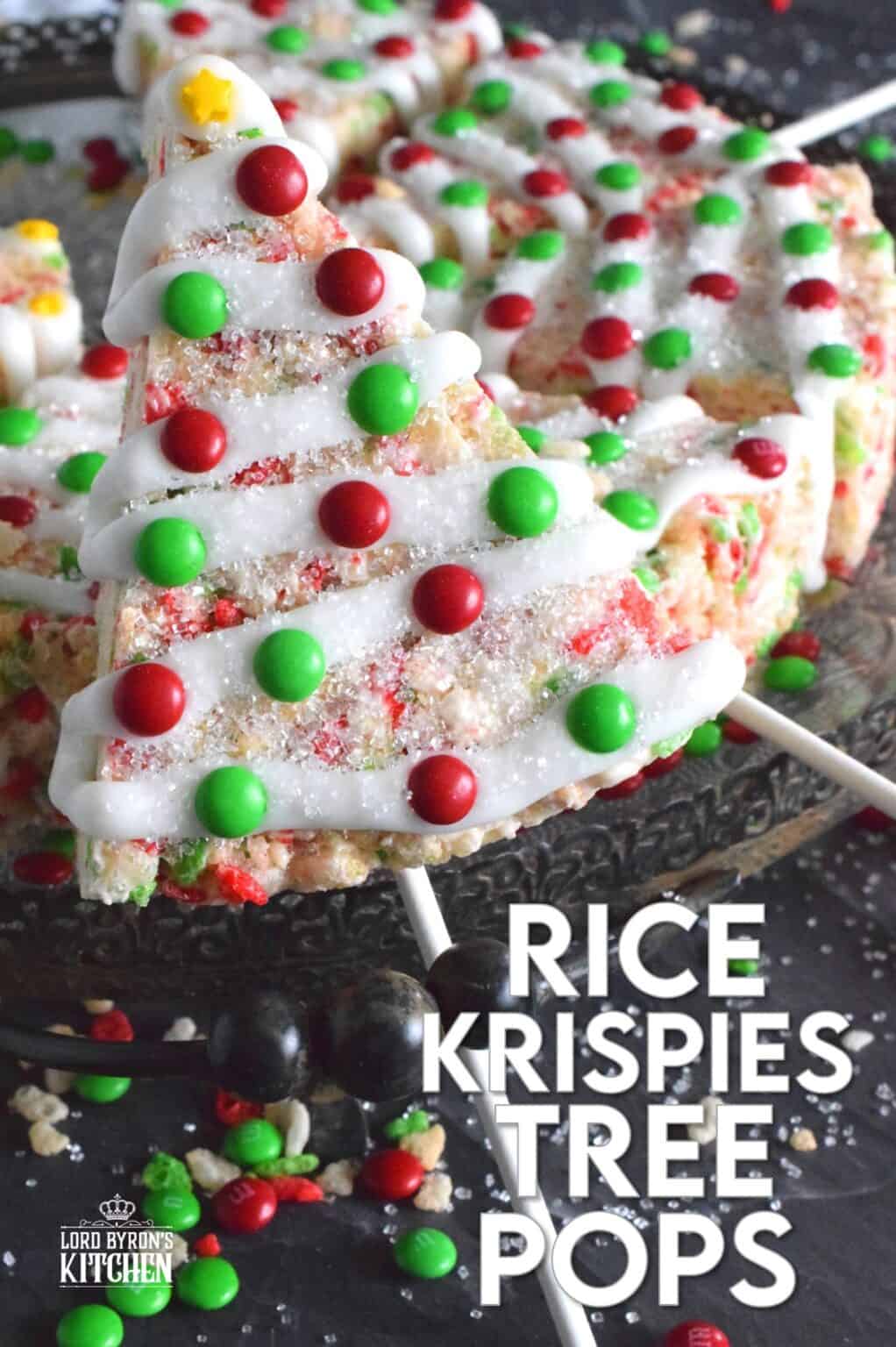 Festive Christmas Tree Pops - Lord Byron's Kitchen