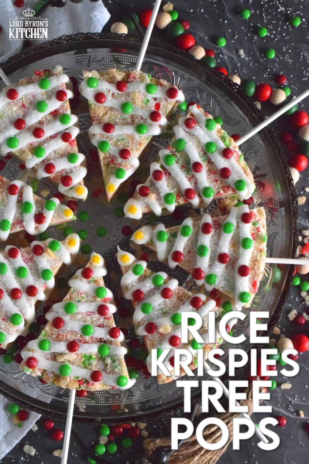 Festive Christmas Tree Pops - Lord Byron's Kitchen