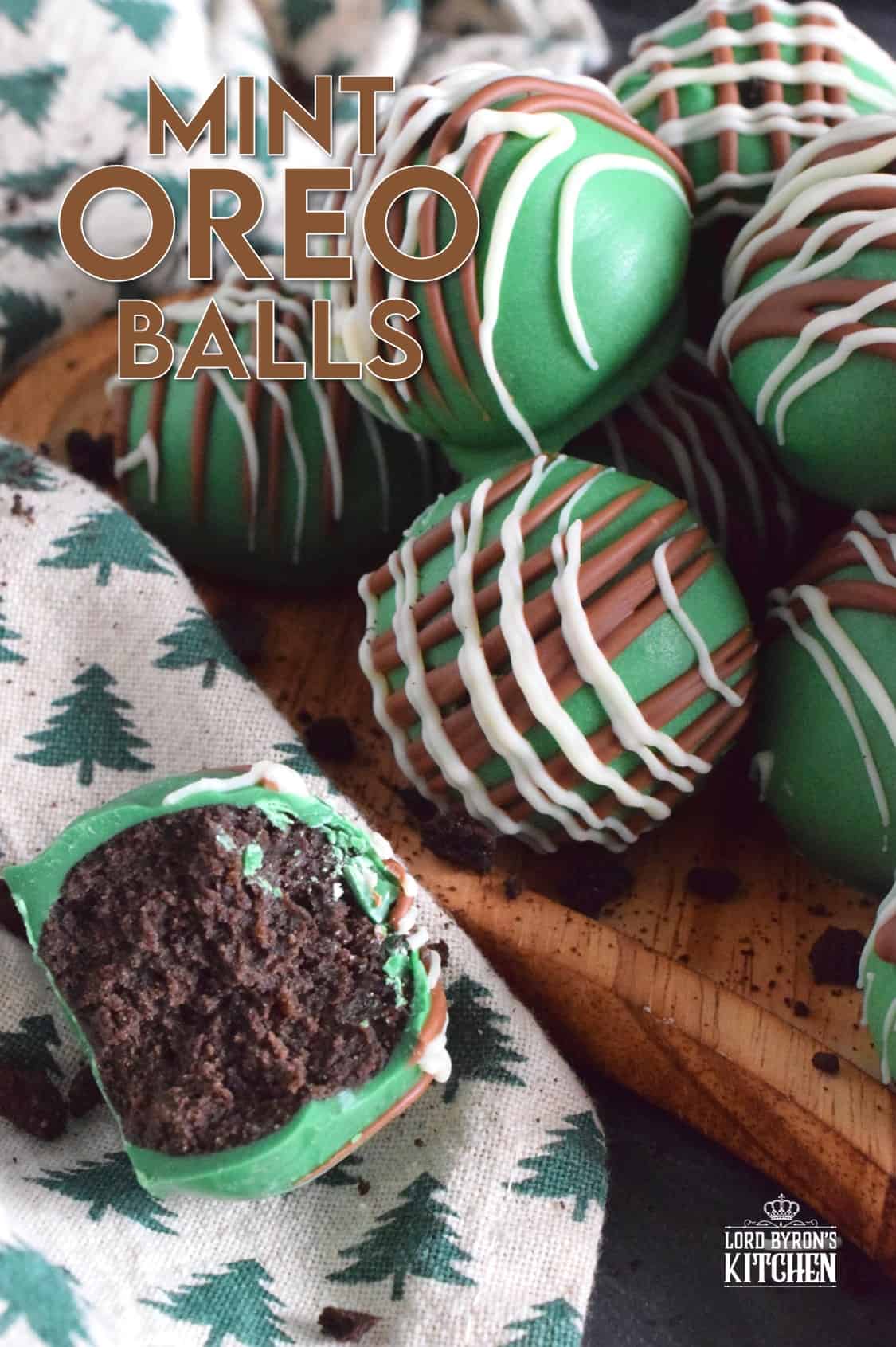Mint Oreo Balls - Lord Byron's Kitchen