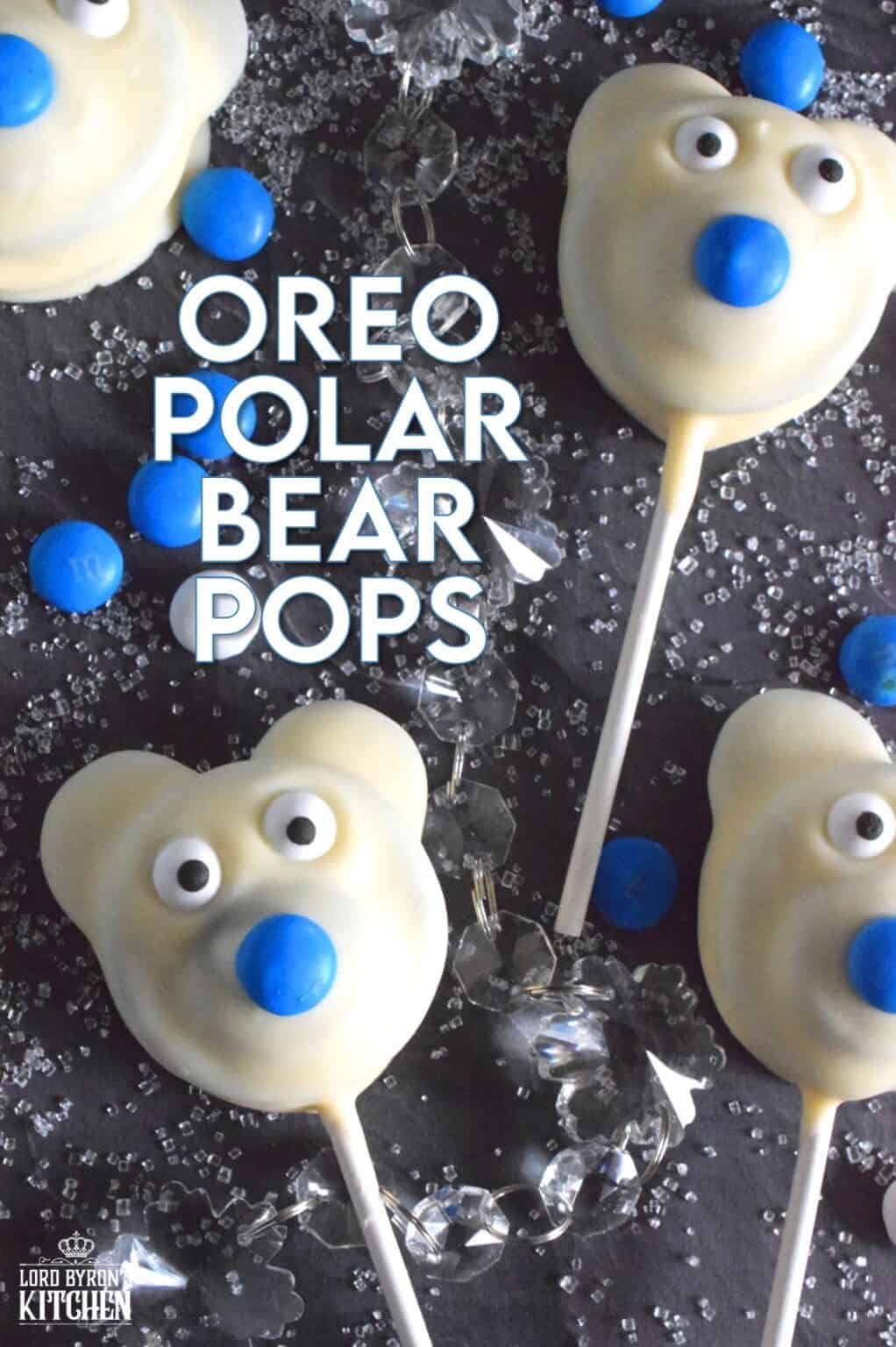 Oreo Polar Bear Pops - Lord Byron's Kitchen