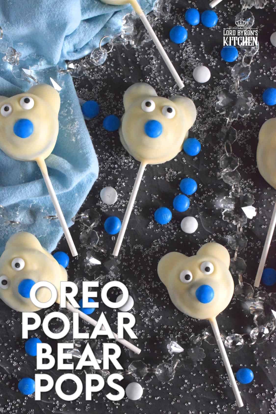 Oreo Polar Bear Pops - Lord Byron's Kitchen
