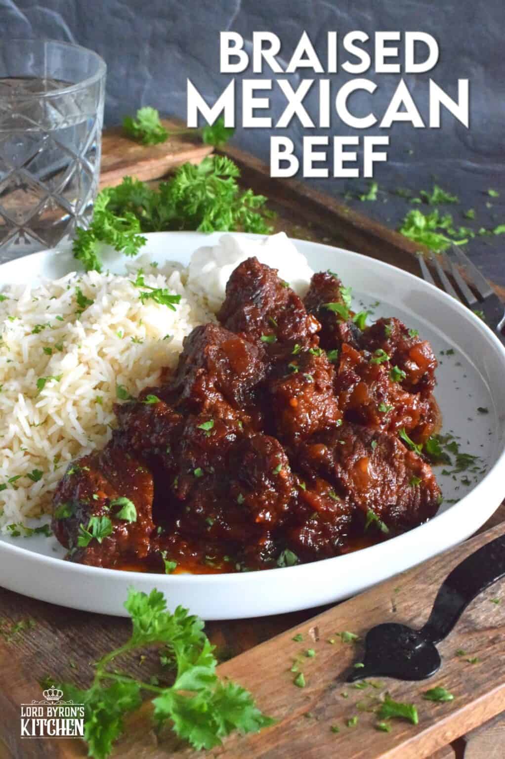 Braised Mexican Beef - Lord Byron's Kitchen