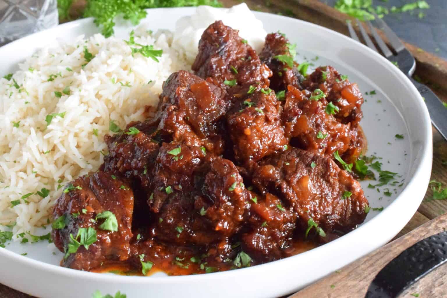 Braised Mexican Beef - Lord Byron's Kitchen