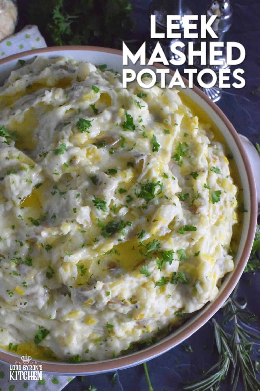 Leek Mashed Potatoes - Lord Byron's Kitchen