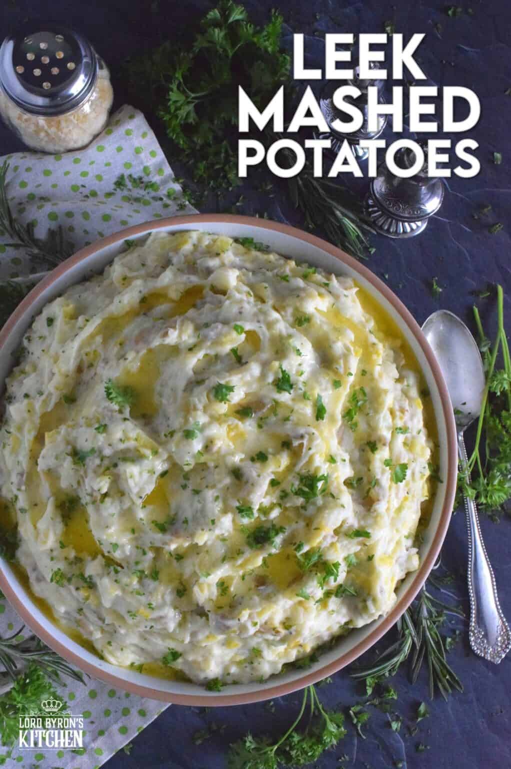 Leek Mashed Potatoes - Lord Byron's Kitchen