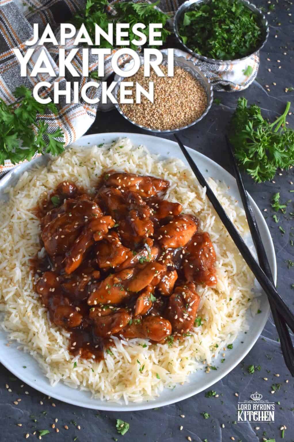 Japanese Yakitori Chicken - Lord Byron's Kitchen