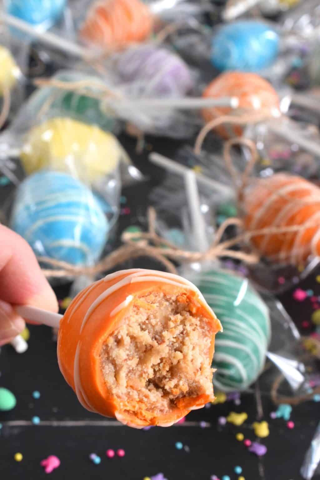 Easter Mini Egg Cake Pops - Lord Byron's Kitchen