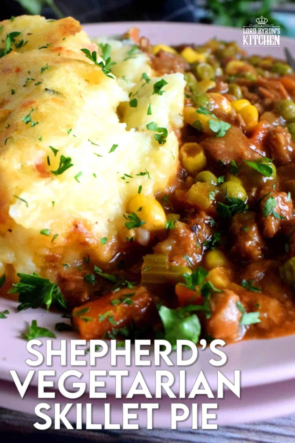 Shepherd's Vegetarian Skillet Pie - Lord Byron's Kitchen