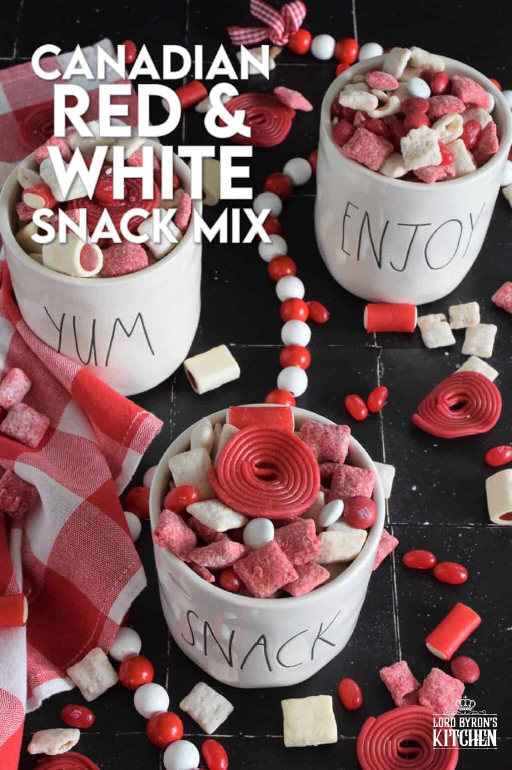 Canadian Red and White Snack Mix - Lord Byron's Kitchen