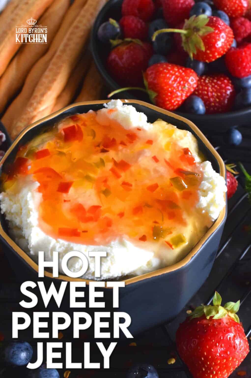 Hot Sweet Pepper Jelly - Lord Byron's Kitchen