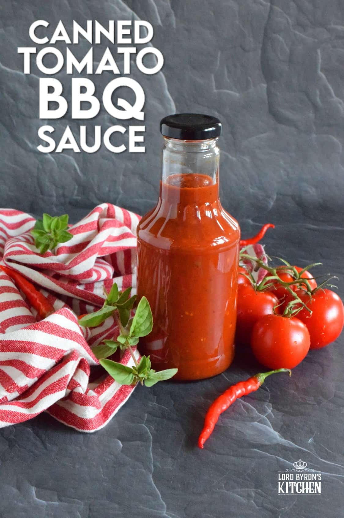 Canned Tomato BBQ Sauce - Lord Byron's Kitchen