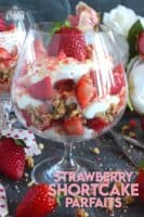 Strawberry Shortcake Parfaits - Lord Byron's Kitchen