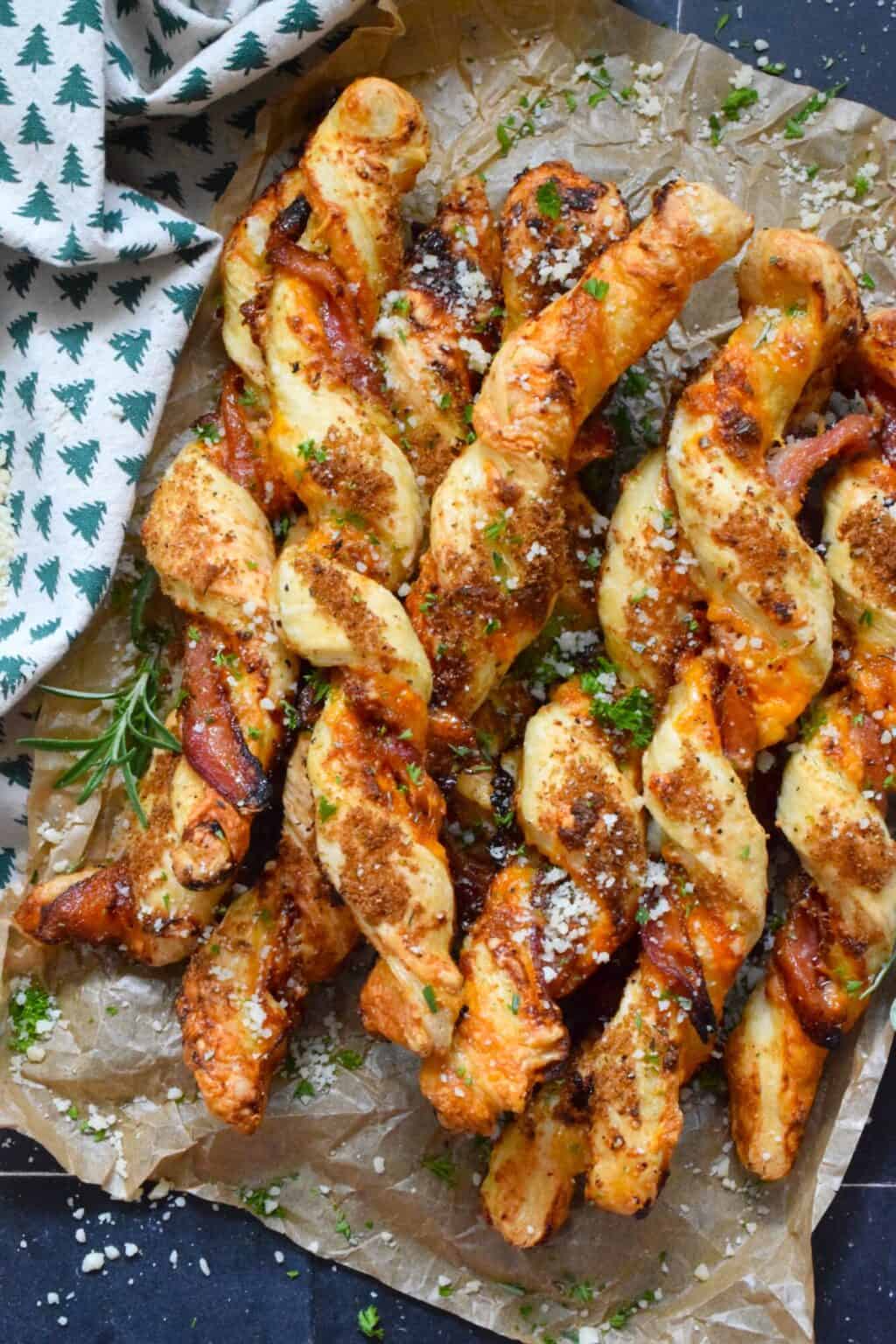 Cheesy Bacon Twists - Lord Byron's Kitchen