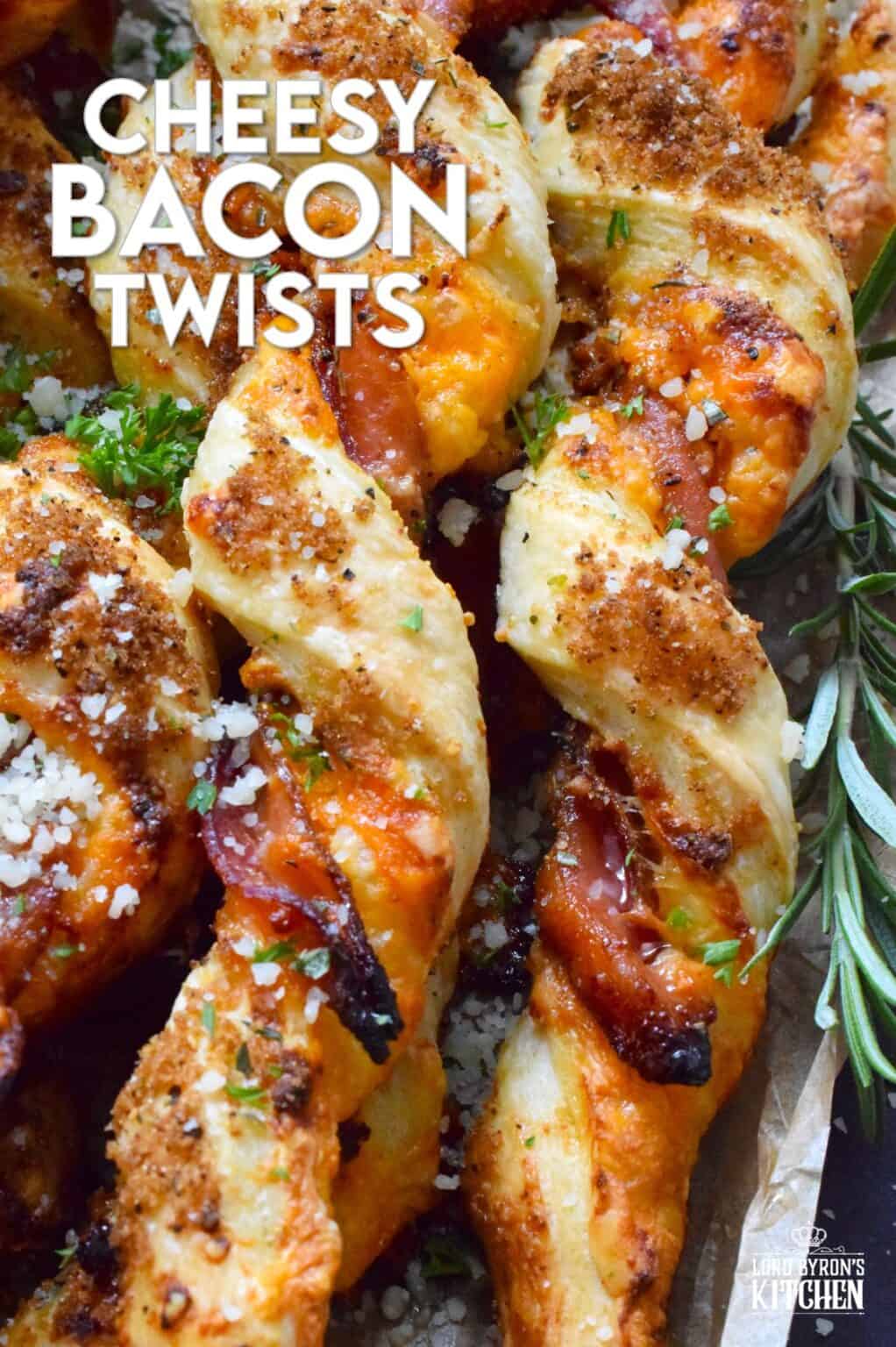 Cheesy Bacon Twists - Lord Byron's Kitchen