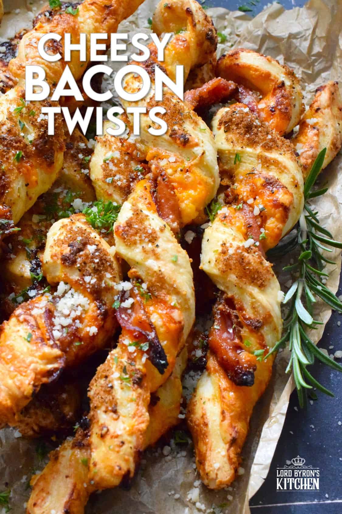 Cheesy Bacon Twists - Lord Byron's Kitchen