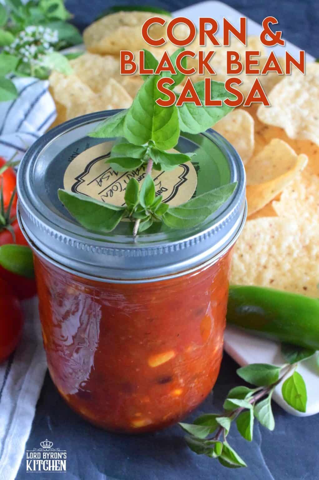 Corn and Black Bean Salsa - Lord Byron's Kitchen