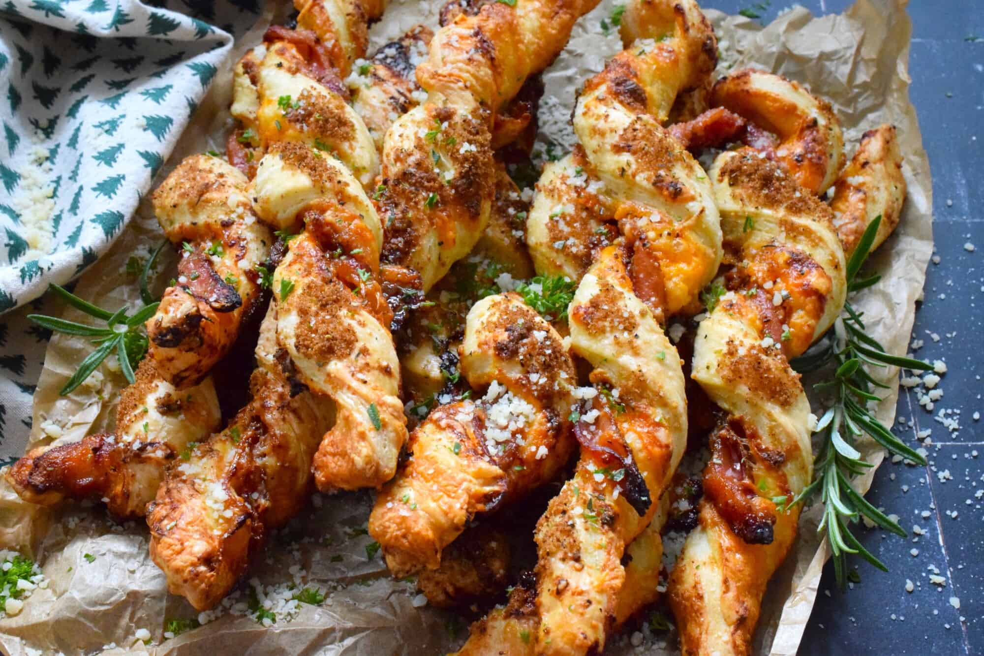 Cheesy Bacon Twists - Lord Byron's Kitchen