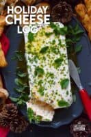 Holiday Cheese Log - Lord Byron's Kitchen