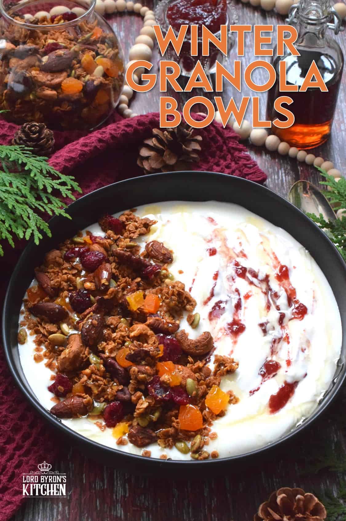 Winter Granola Bowls - Lord Byron's Kitchen