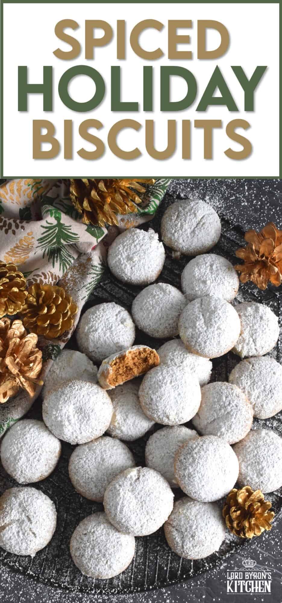 Spiced Holiday Biscuits - Lord Byron's Kitchen