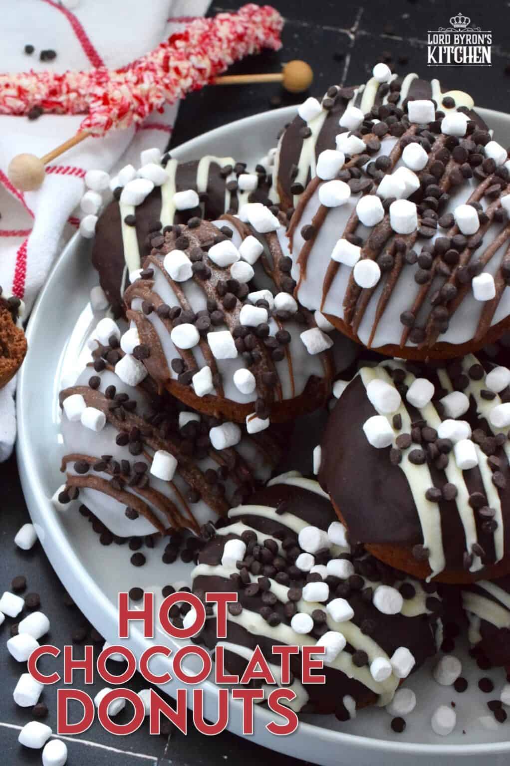 Hot Chocolate Donuts - Lord Byron's Kitchen