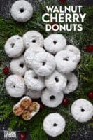 Walnut Cherry Donuts - Lord Byron's Kitchen