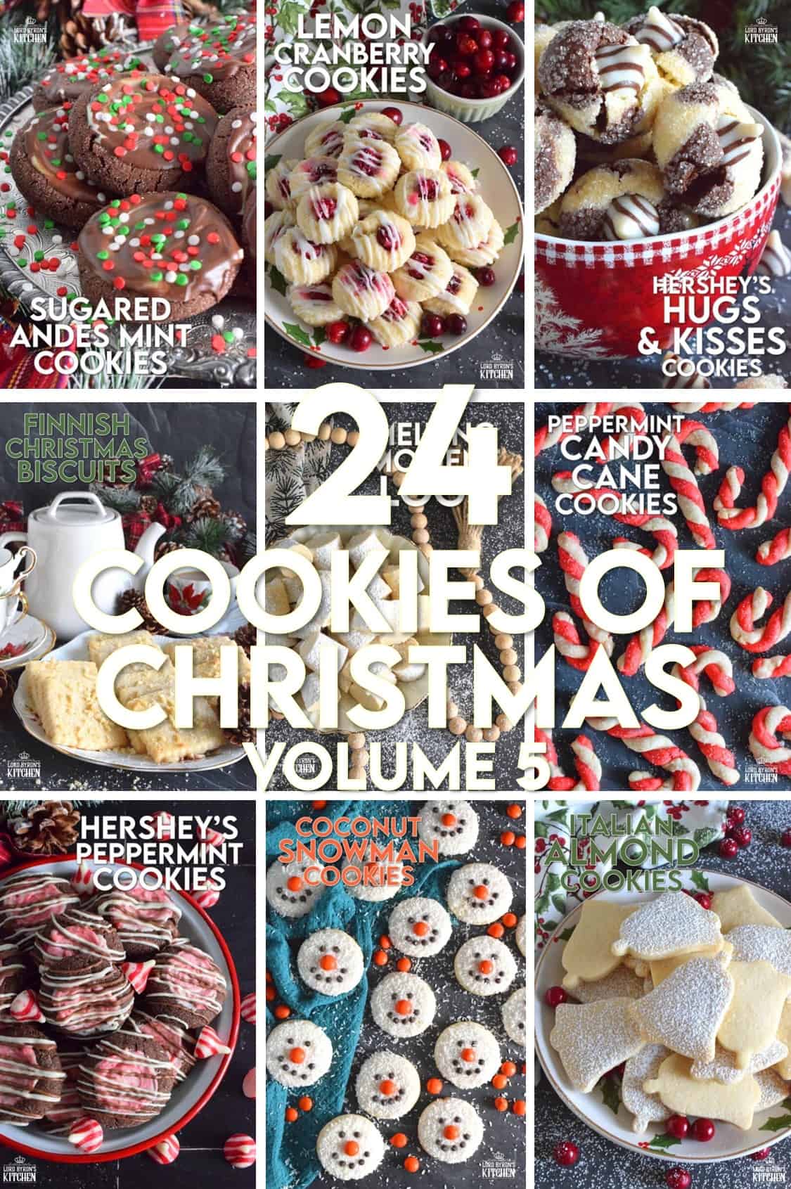 Lord Byron's 24 Cookies of Christmas - Volume 5 - Lord Byron's Kitchen