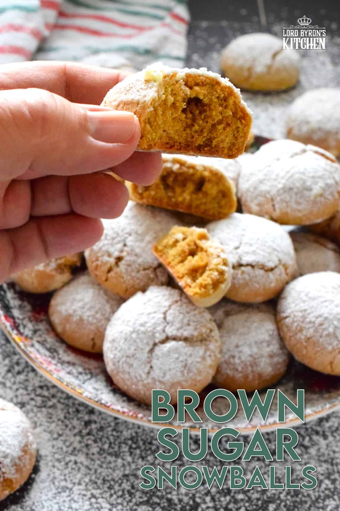 Brown Sugar Snowballs - Lord Byron's Kitchen