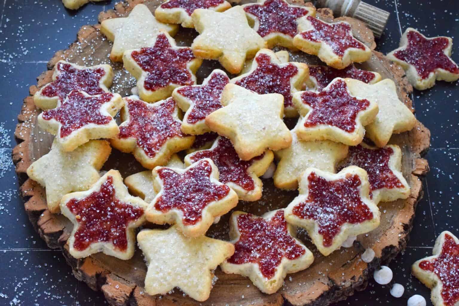 Sugar Star Cookies - Lord Byron's Kitchen