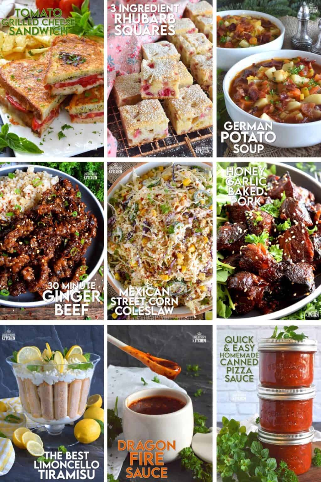 Top 10 Recipes of 2023 - Lord Byron's Kitchen