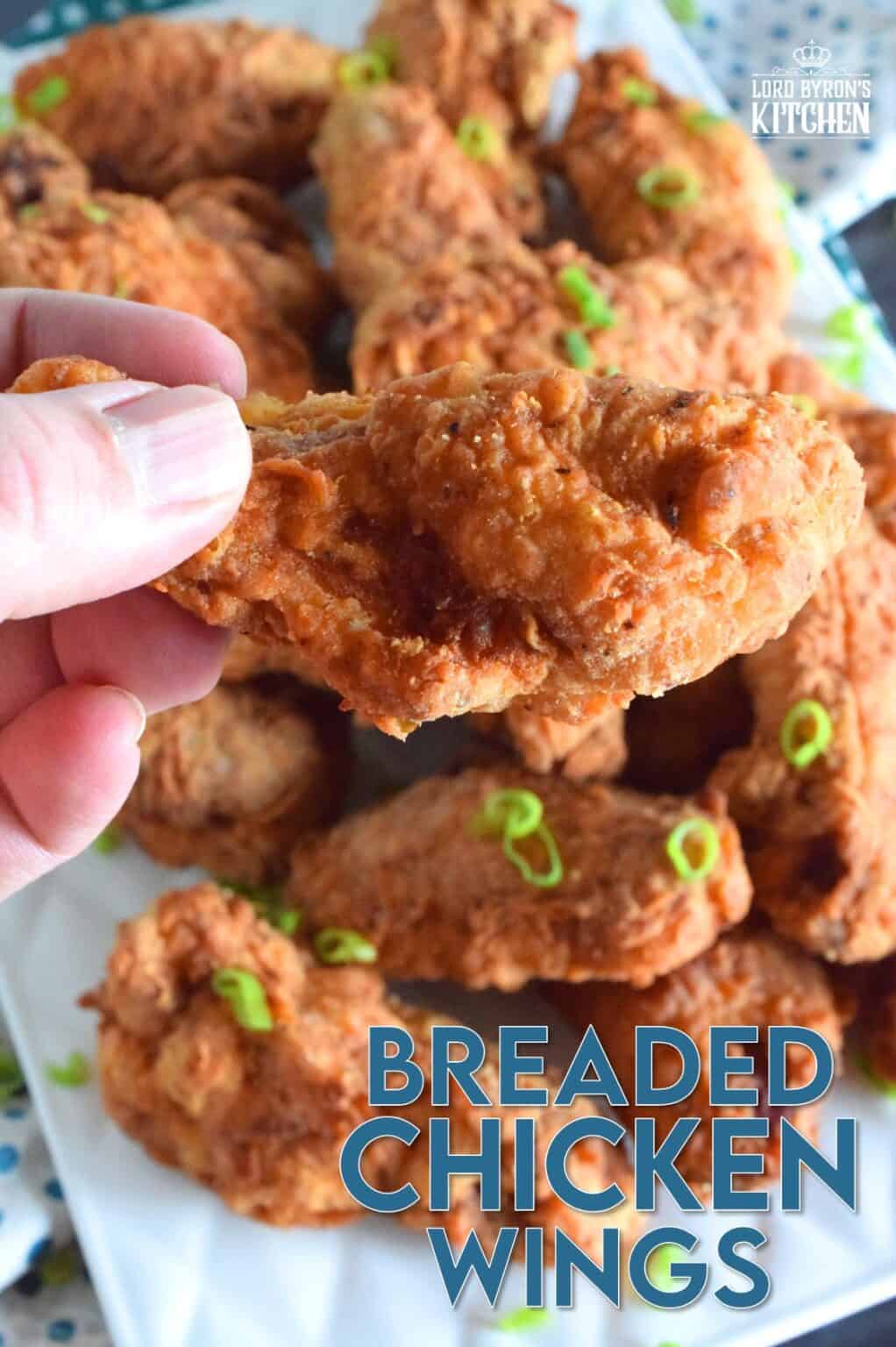 Breaded Chicken Wings - Lord Byron's Kitchen