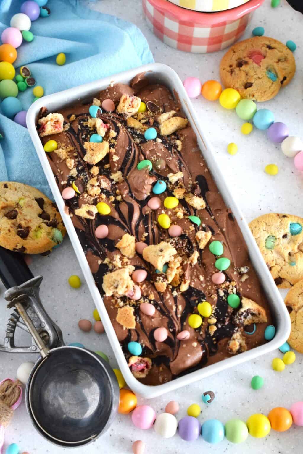 Mini Egg No Churn Ice Cream - Lord Byron's Kitchen