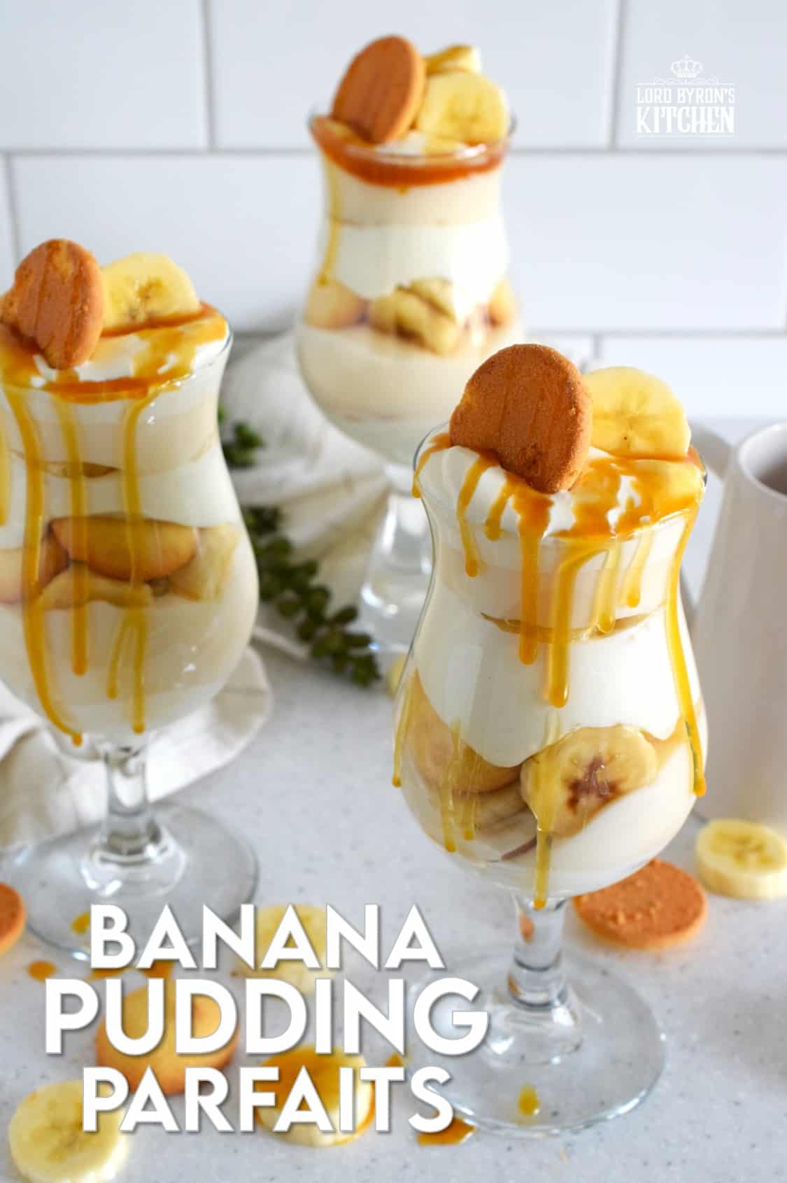 Banana Pudding Parfaits - Lord Byron's Kitchen