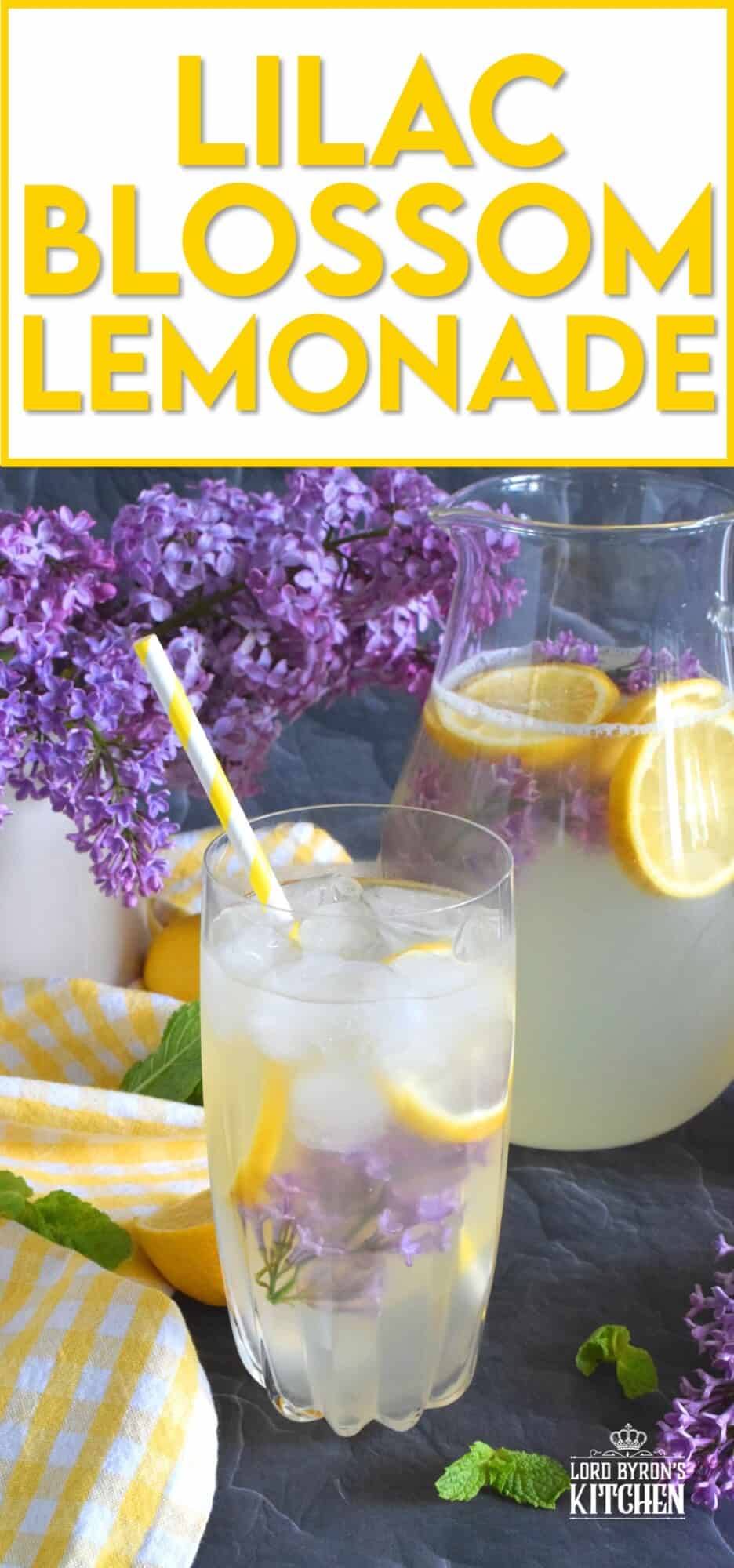 Lilac Blossom Lemonade - Lord Byron's Kitchen