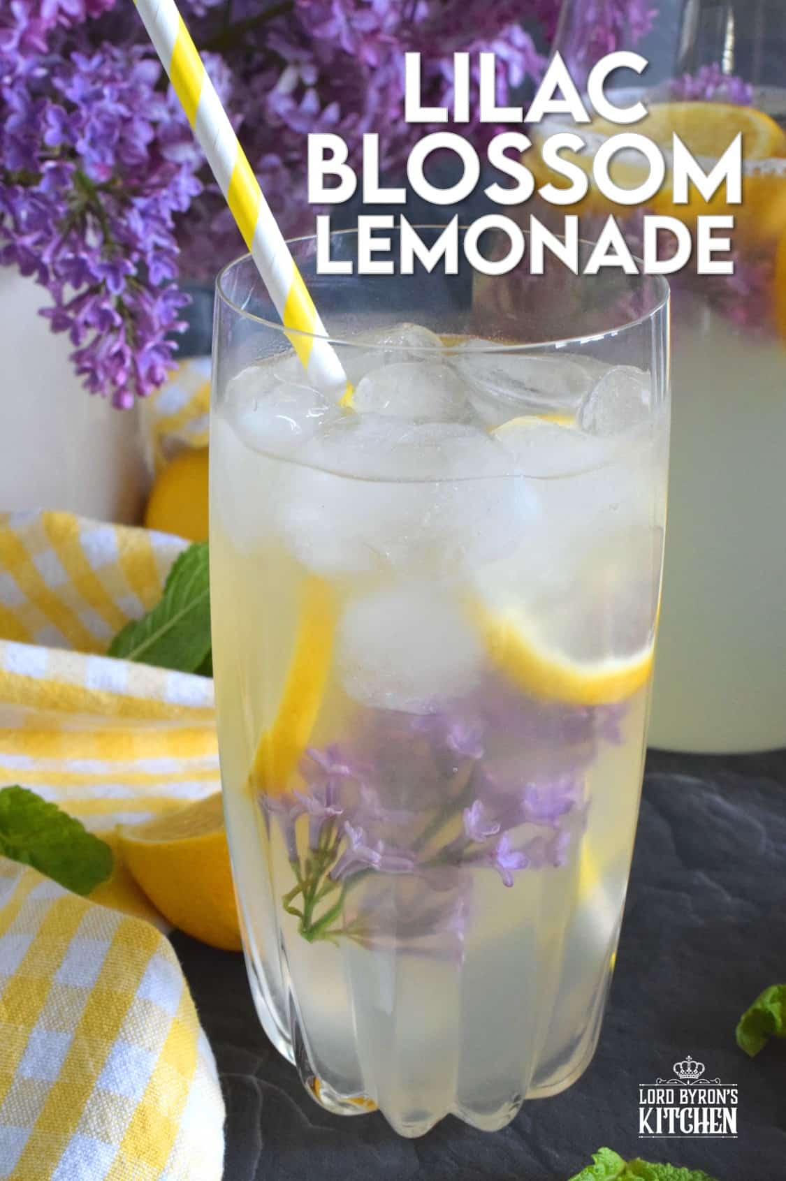 Lilac Blossom Lemonade - Lord Byron's Kitchen