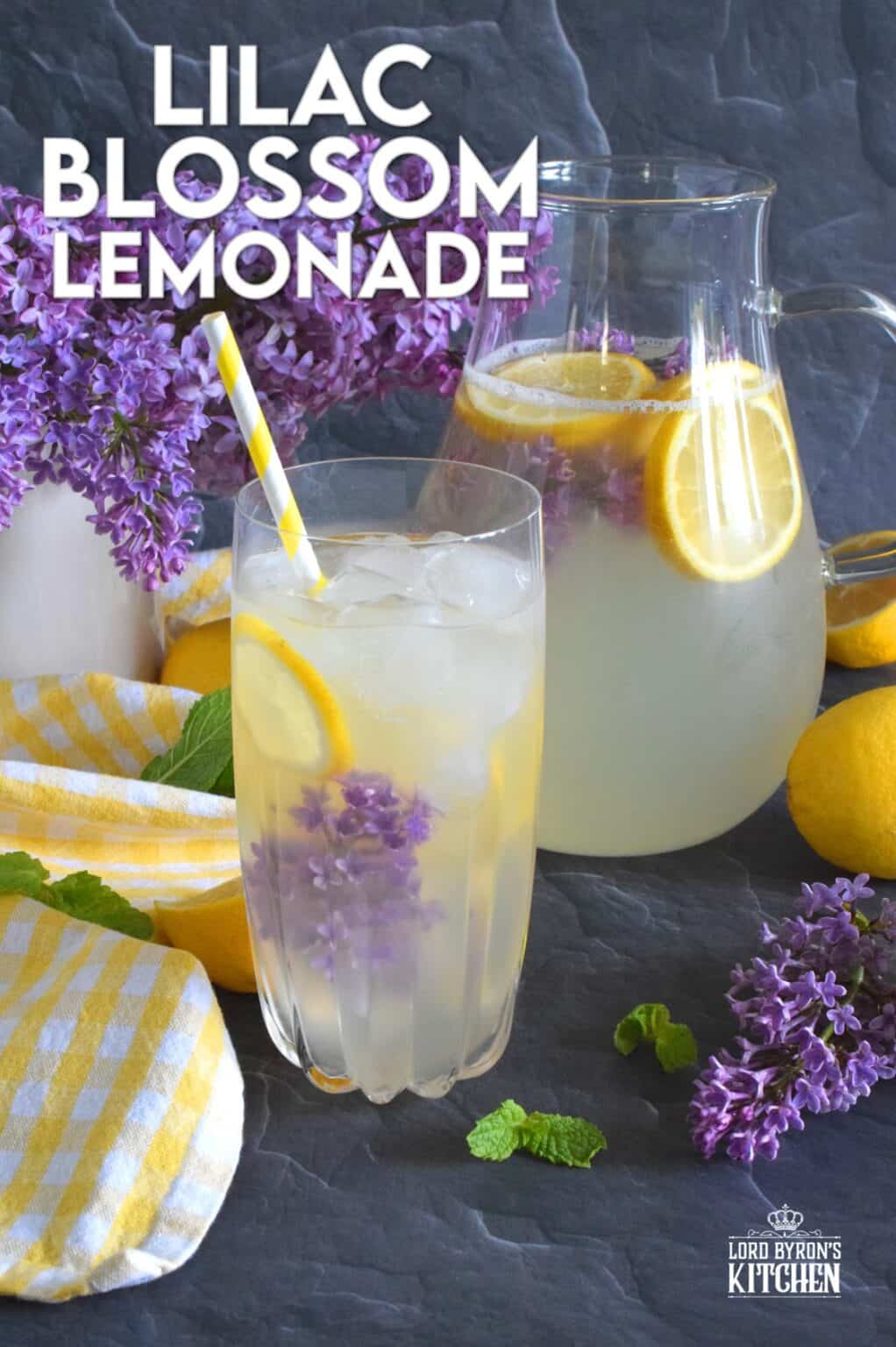 Lilac Blossom Lemonade - Lord Byron's Kitchen