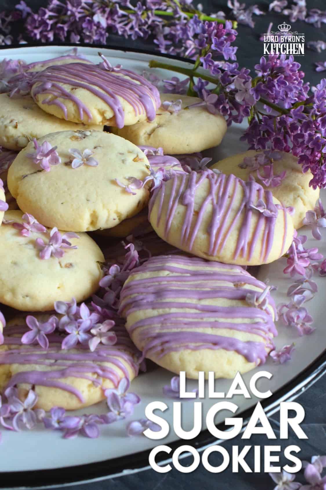 Lilac Sugar Cookies - Lord Byron's Kitchen